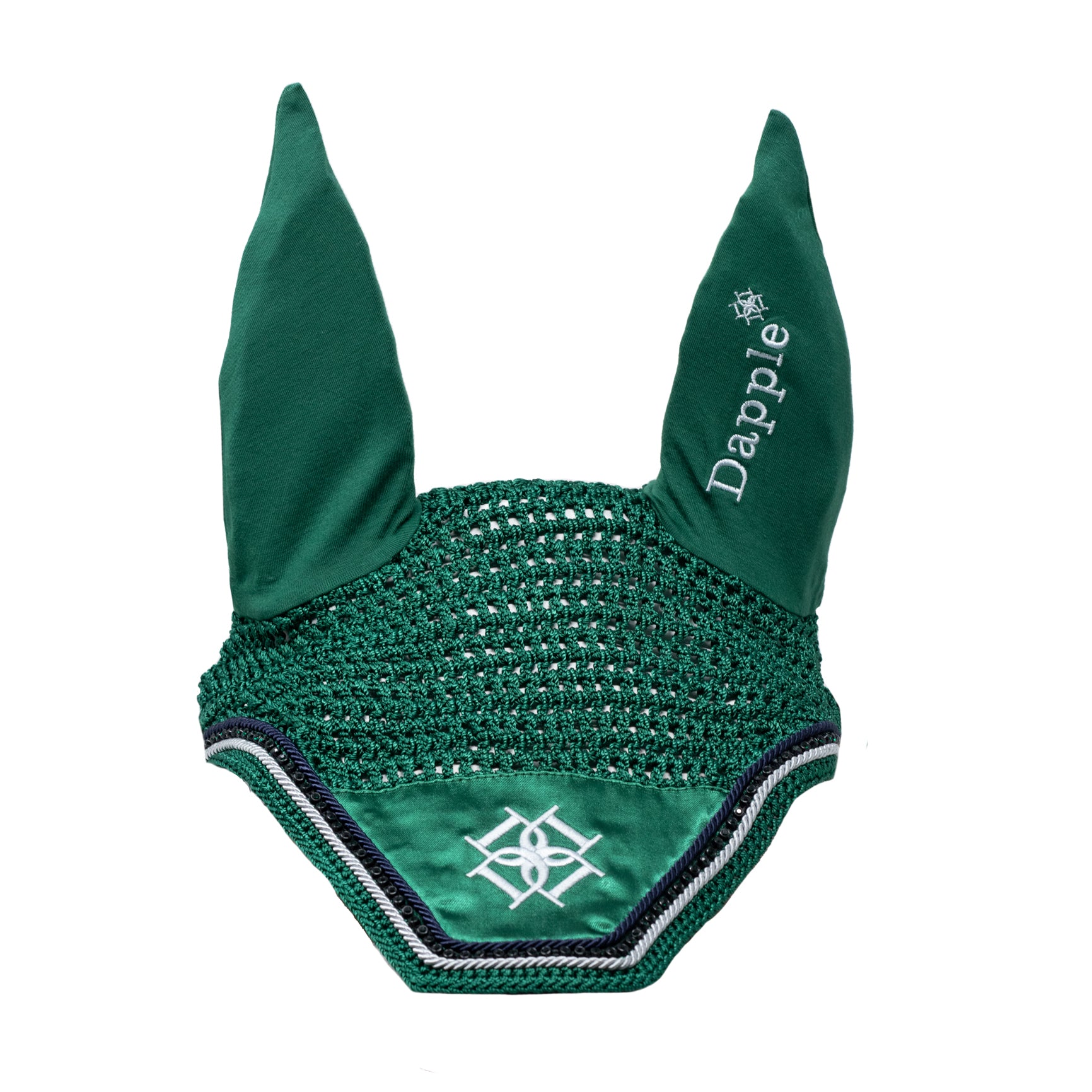 Emerald Green Diamanté Fly Veil